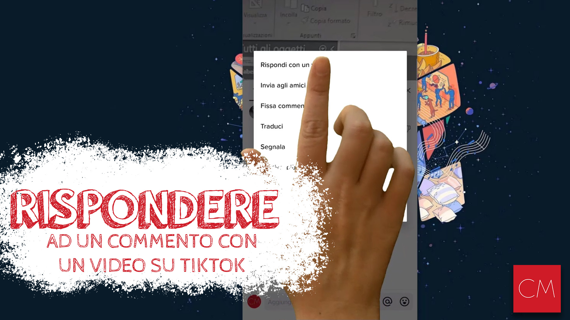 Come rispondere ad un commento con un video su TikTok - ClaudioMasci